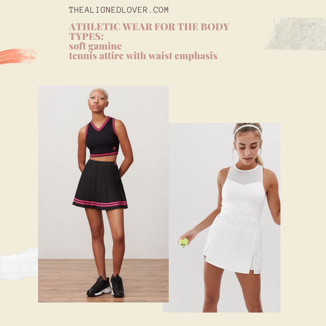 Gym Wear/ Athletic Wear for the Body Types: Soft Gamine | The Aligned Lover