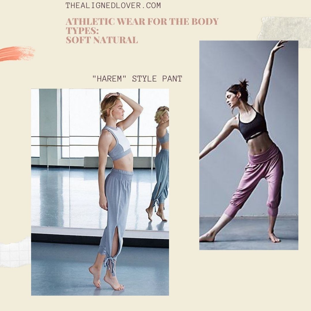 Athletic Wear/ Gym Outfits for the Body Types: Soft Natural | The ...