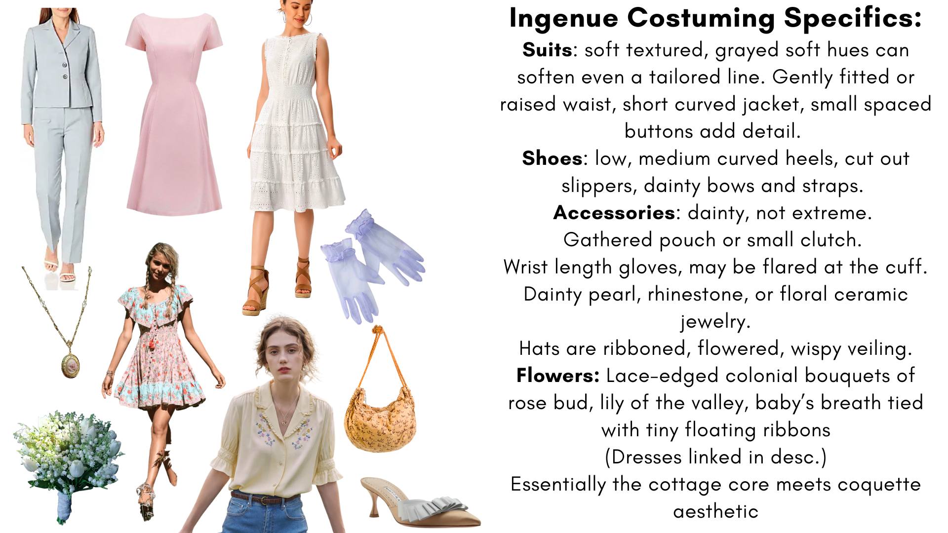 Intro the The McJimsey Types (Style Essences): Exploring the Ingenue ...