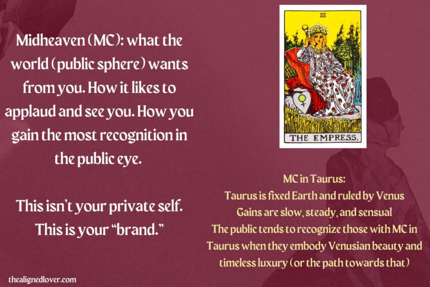 Taurus Midheaven Style and Persona | The Aligned Lover